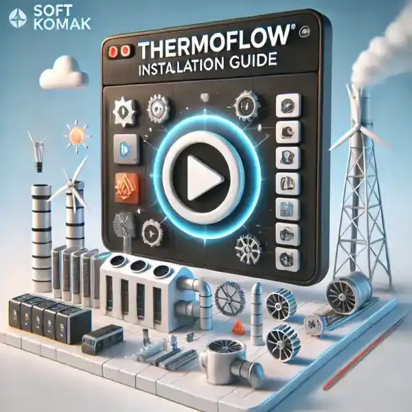 راهنمای نصب نرم‌افزار Thermoflow - سافت کمک